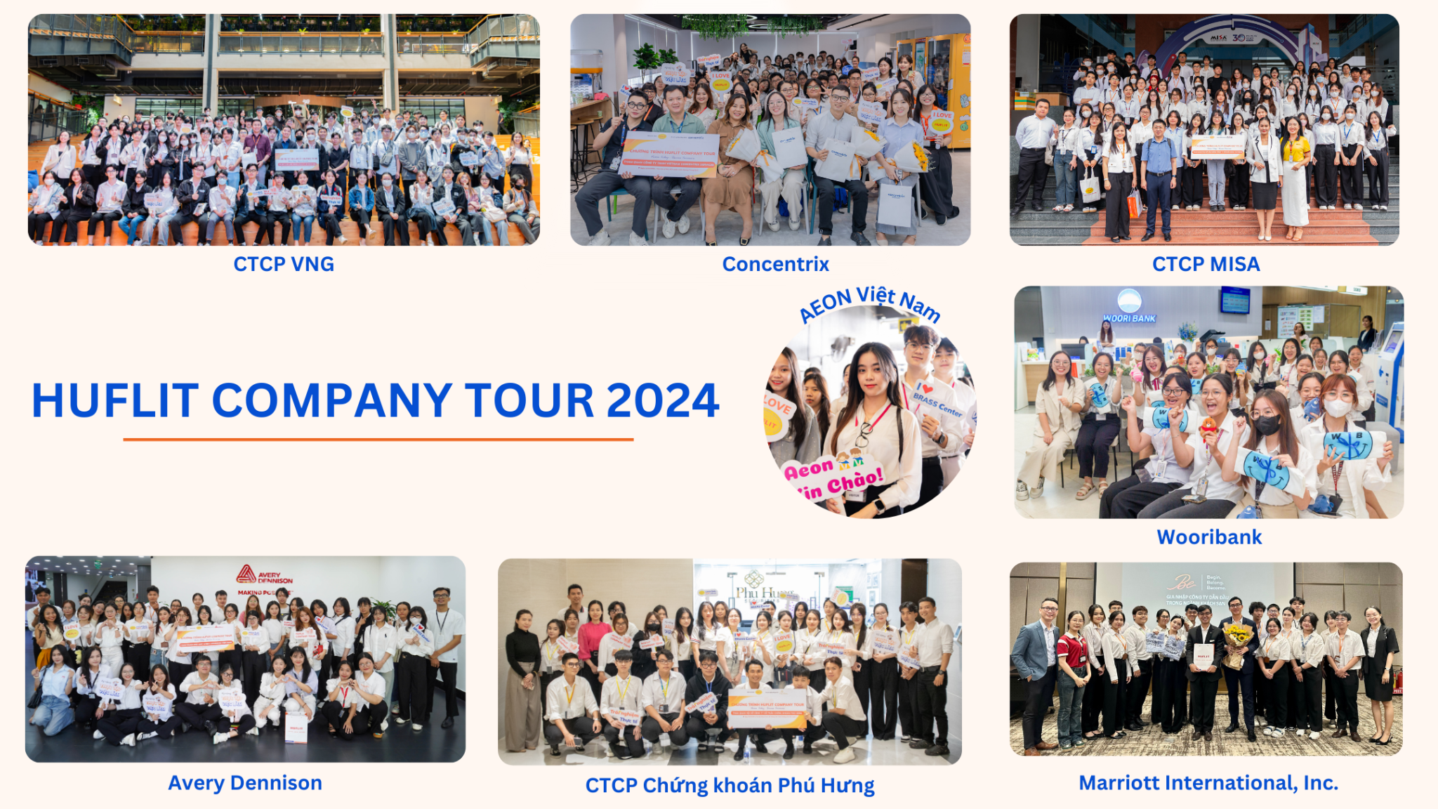 Hơn 400 sinh viên tham gia HUFLIT Company Tour 2024 - Careerhub.huflit ...